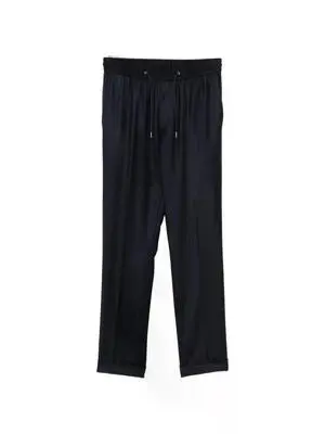 Paul Smith Drawstring-waistband Tailored Trousers - Blue