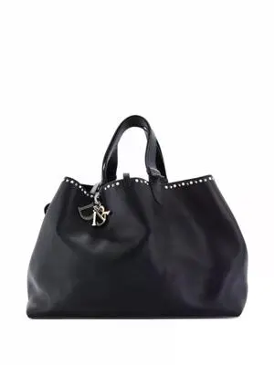 Dior Toujours Studded Leather Large Tote Bag