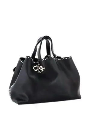 Dior Toujours Studded Leather Large Tote Bag