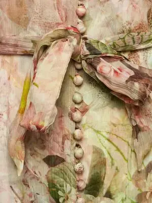 Zimmermann Floral-print Belted Mini Dress