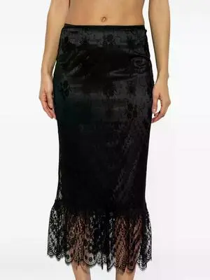 Dolce & Gabbana Chantilly Lace Skirt