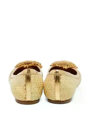 Tory Burch Reva Logo-detail Ballet Flats