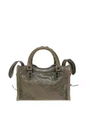 Balenciaga Le City Bag Nano In Army Green