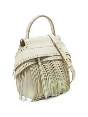 TOD'S Wave Fringe Two-way Handbag