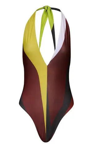 Silvia Tcherassi Macumba Swim Bodysuit - Multi