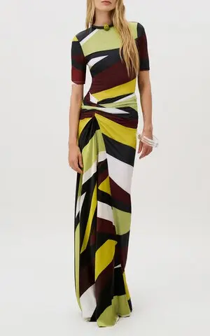 Silvia Tcherassi Claudia Silk-blend Maxi Skirt