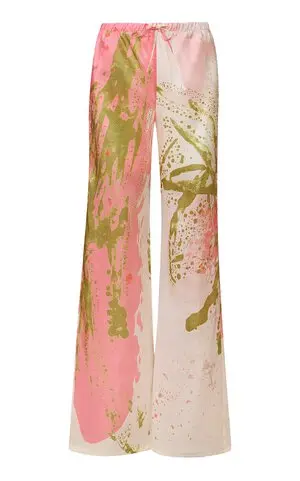 Silvia Tcherassi Curacao Silk Pants