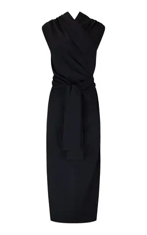 HARRIS TAPPER Exclusive Chaimberlain Nylon Dress - Black