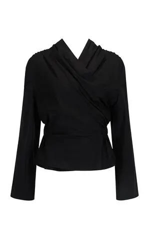 HARRIS TAPPER Exclusive Chaimberlain Tech-Taffeta Top
