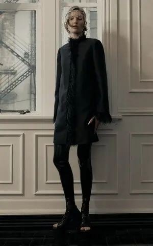 HARRIS TAPPER Exclusive Astor Wool-silk Mini Dress