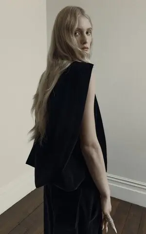 HARRIS TAPPER Exclusive Cail Velvet Trousers