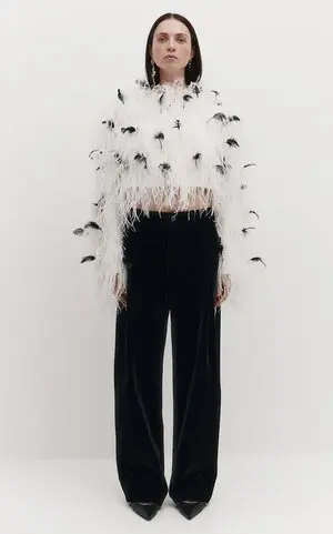 HARRIS TAPPER Exclusive Cail Velvet Trousers