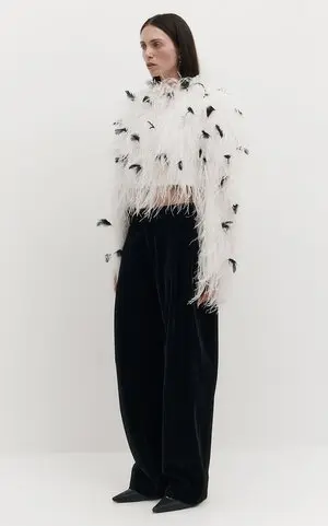 HARRIS TAPPER Exclusive Cail Velvet Trousers