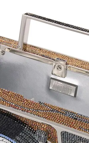 Judith Leiber Vinyl Turntable Clutch