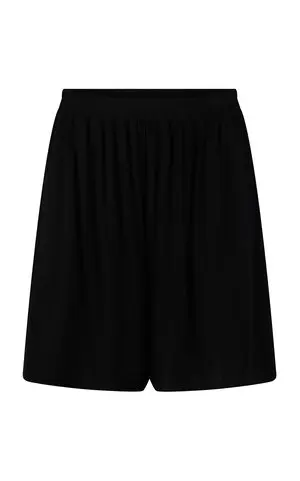 HARRIS TAPPER Exclusive Voluminous Wool-blend Shorts - Black
