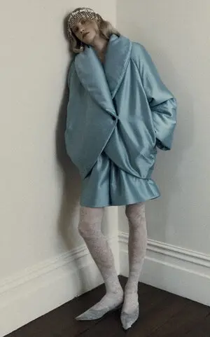 HARRIS TAPPER Exclusive Voluminous Wool-silk Shorts