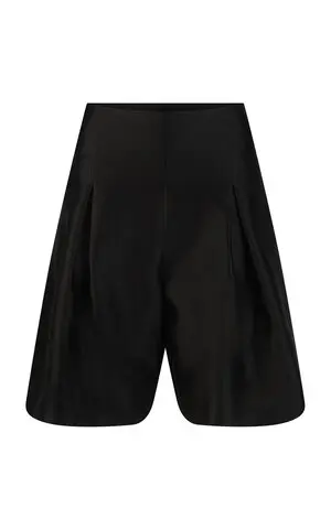 HARRIS TAPPER Exclusive Kennedy Wool-silk Shorts - Black