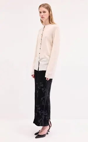 HARRIS TAPPER Exclusive Violetta Wool Cardigan