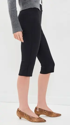 REFORMATION Jill Cropped Knit Pants
