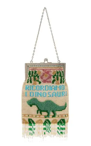 Staud Hughes Beaded Frame Bag