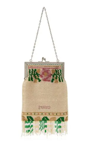 Staud Hughes Beaded Frame Bag