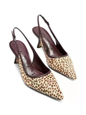 SAM EDELMAN Bianka Animal-print Pumps