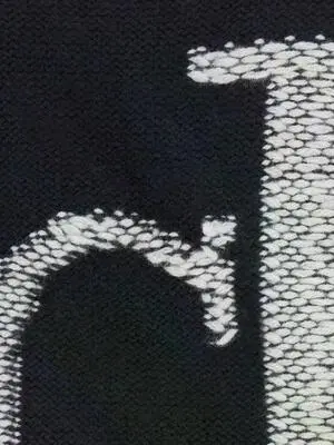 Calvin Klein Logo-intarsia Sweater - Blue