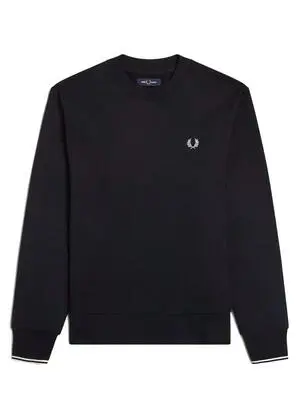 Fred Perry Laurel Wreath-embroidered Sweatshirt