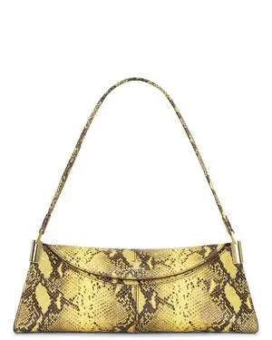 Balmain Small-calfskin Embossed Python Bag