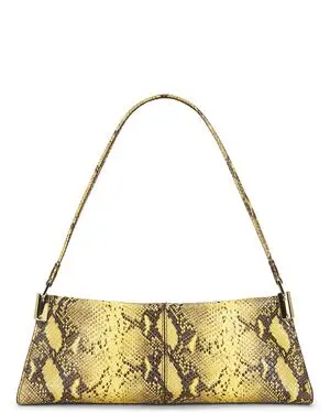 Balmain Small-calfskin Embossed Python Bag