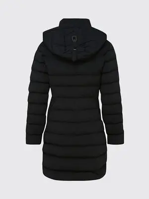 Mackage Slim Fit Water-repellent Long Down Coat With Removable Hood