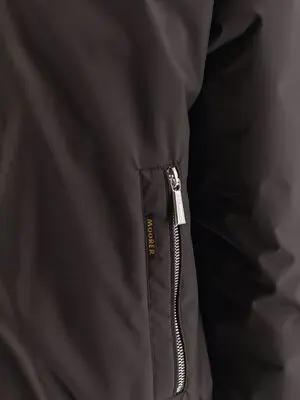 MOORER Oniro Water-repellent Polyester Down-padded Bomber Jacket - Dark