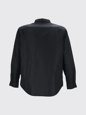 Aspesi Padded Tech Fabric Shirt Jacket With Flap Patch Pockets - Blue