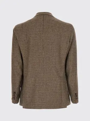 Tagliatore Single-breasted Houndstooth Wool-blend Blazer