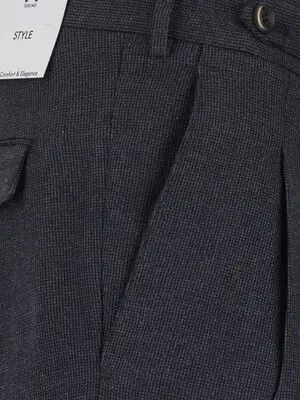 PT TORINO Straight-leg Pleated Wool Blend Tailored Trousers
