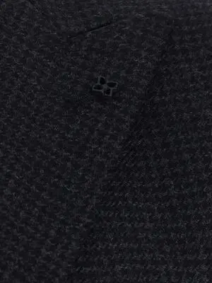Tagliatore Single-breasted Wool Blazer With Patch Pockets