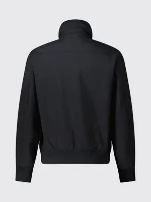 C.P. COMPANY Windproof Technical Softshell Bomber Jacket With High Collar