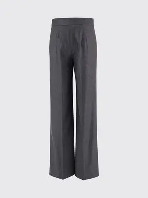 SA SU PHI Wide Leg Trousers In Wool And Cashmere Blend