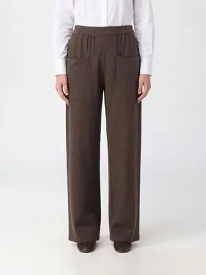 Giorgio Armani Wide Leg Cashmere And Silk Knit Trousers