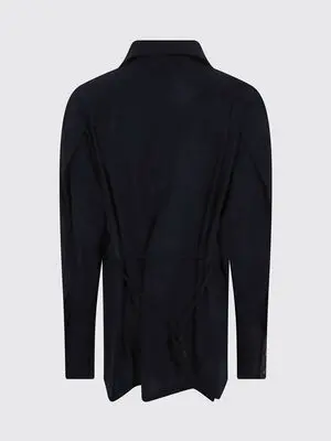 Issey Miyake Monsieur High-neck Crêpe Wrap Shirt