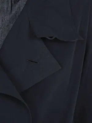 Issey Miyake Monsieur High-neck Crêpe Wrap Shirt