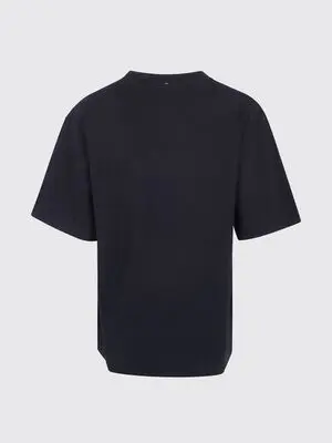 Sportmax Crew-neck T-shirt In Viscose Blend With Dropped Shoulders