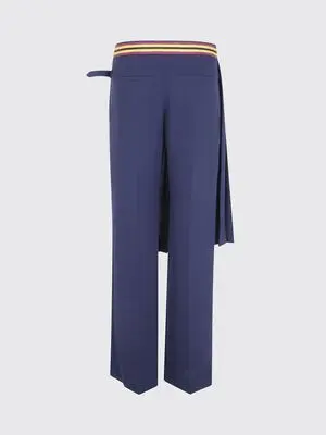 Dries Van Noten High-waisted Pleated Wide-leg Wrap Trousers In Crêpe