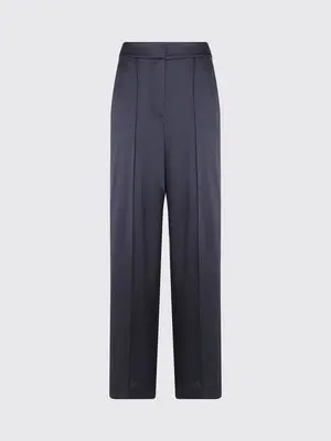 Simkhai Satin Wide-leg Tailored Trousers With High Waist