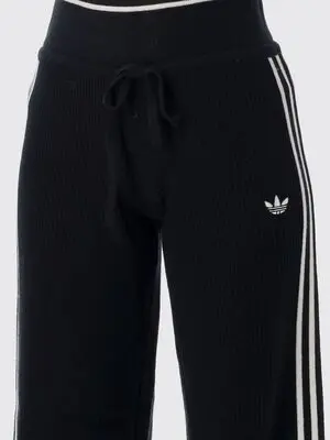 ADIDAS ORIGINALS High-waisted Wool Knit Wide Leg Jogging Trousers