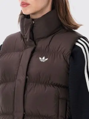 ADIDAS ORIGINALS Padded And Quilted Vest With High Neck And Trefoil Logo