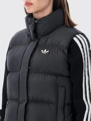 ADIDAS ORIGINALS Padded And Quilted Vest With High Neck And Trefoil Logo