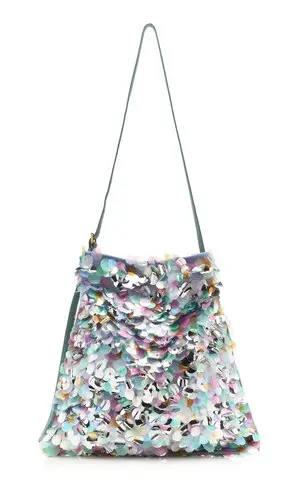 Dries Van Noten Embroidered Scarf Bag