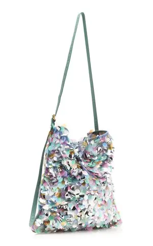 Dries Van Noten Embroidered Scarf Bag