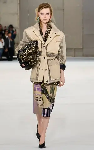 Dries Van Noten Clasp Shoulder Bag - Brown